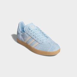 Damen Sneaker "GAZELLE", adidas originals, Gr. 36clear sky, cream wei&szlig;, gum 3, Leder, Schuhe