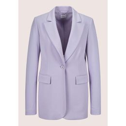 Madeleine Mode MADELEINE Damen Jerseyblazer "Blazer Langer Jersey-Blazer", lila, Gr. 38, Obermaterial: 67% Viskose CV. 27% Polyamid PA. 6% Elasthan EL., Blazer