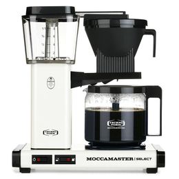 Moccamaster KBG Select Filterkaffeemaschine, gebrochenes wei&szlig;