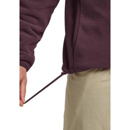 Jack Wolfskin Herren Fleecejacke "SUMETRO HZ M", lila, Gr. S, Obermaterial: 100% Polyester. Futter: 100% Polyester, Jacken