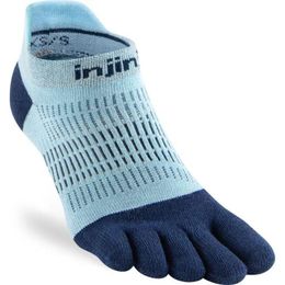 injinji Run Lightweight No-Show Bekleidung Damen blau