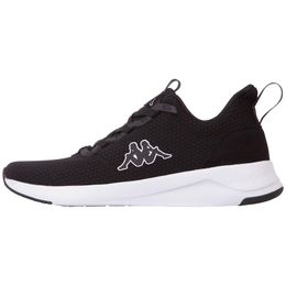 Kappa Sneaker mit neuartiger Lace-Construction black-white 39 39 Sportlicher Mesh-Sneaker von Kappa
