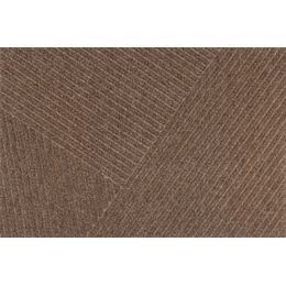 Fu&szlig;matte "DUNE Stripes taupe", braun, B:60cm H:8mm L:90cm, Polyester, Polypropylen, wash+dry by Kleen-Tex, Teppiche, Fu&szlig;matte