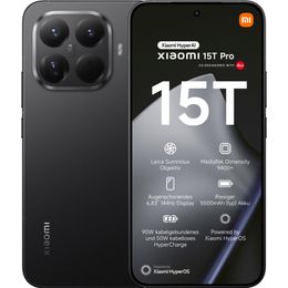 Xiaomi Smartphone "15T Pro 12+512", Energieeffizienz: A (A-G), schwarz, 512 GB, Mobiltelefone