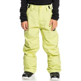 Skihose Quiksilver "Estate" Gr. 14, gr&uuml;n (celery gr&uuml;n), Hosen, Jungen, 14, 100% Polyester, Skihose