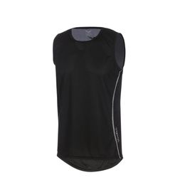Tanktop TRIGEMA "TRIGEMA Funktionstank COOLMAX", Herren, Gr. M, schwarz, Trikot, 100% Polyester (recycelt), normal, Rundhals, Tops Tanktop