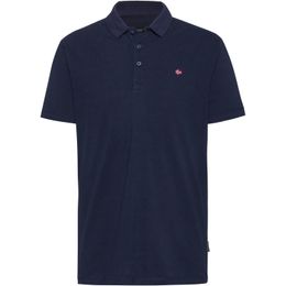 Napapijri Ealis Poloshirt Herren - Gr&ouml;&szlig;e S - blau