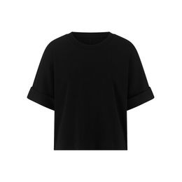 efixelle - Rundhals-Shirt, schwarz, Gr. 42 / M - Baumwolle