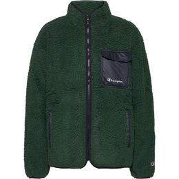 Champion Fleecejacke Herren - Gr&ouml;&szlig;e M - oliv