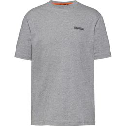 Napapijri S-Guide T-Shirt Herren - Gr&ouml;&szlig;e XL - grau