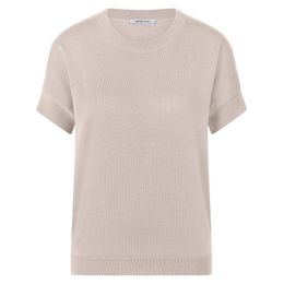 Peter Hahn - Rundhals-Pullover aus 100% SUPIMA -Baumwolle, beige, Gr. 44 / L - Baumwolle