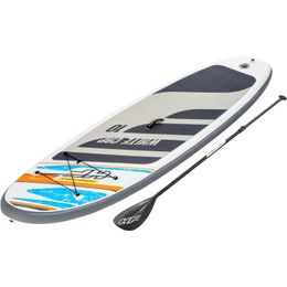 Bestway White Cap SUP aufblasbares Stand-Up Paddling Board inkl. Paddel und Luftpumpe - Schlauchboote, Kajaks & SUP-Boards