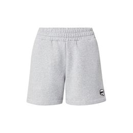 K by KARL LAGERFELD Karl Lagerfeld Shorts 'IKON' Damen Gr&ouml;&szlig;e 36 grau