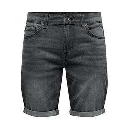 Only & Sons Only & Sons Shorts 'Ply' Herren Gr&ouml;&szlig;e 35/36 grey denim