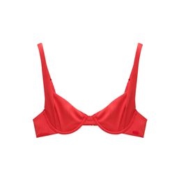 Pull&Bear Pull&bear Bikinitop Damen Gr&ouml;&szlig;e 70 rot