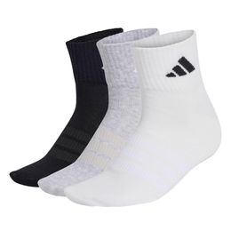 adidas Performance Sportsocken Herren Gr&ouml;&szlig;e 37/39 graumeliert / schwarz / wei&szlig;