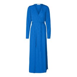 Selected Kleid 'Ludwika' Damen Gr&ouml;&szlig;e 38 blau Winterkleid