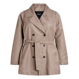 ZIZZI Mantel 'Caselin' Damen Gr&ouml;&szlig;e 11XL/12XL taupe