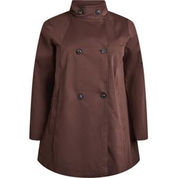 ZIZZI Funktionsjacke 'CAVALENCIA' Damen Gr&ouml;&szlig;e 11XL/12XL braun