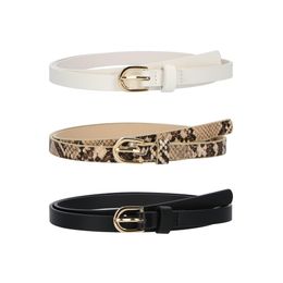 ABOUT YOU Belt 'Helin' female size 80 Beige / Black / White