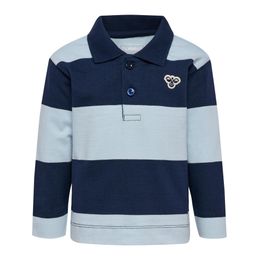 Hummel Polo Jungen Gr&ouml;&szlig;e 98 navy / hellblau