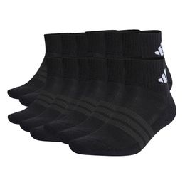 adidas Performance Sportsocken Damen Gr&ouml;&szlig;e 40/42 dunkelgrau / schwarz / wei&szlig;