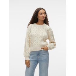 V&eacute;ro Moda Vero Moda Pullover 'ANEMONE' Damen Gr&ouml;&szlig;e L beige