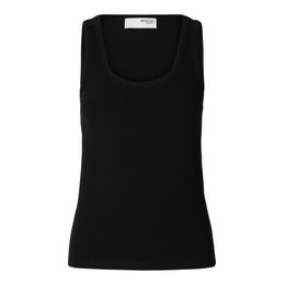Selected Top 'SLFAnna' Damen Gr&ouml;&szlig;e L schwarz