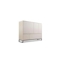 M&ouml;bel Kraft Highboard beige Ma&szlig;e (cm): B: 160 H: 120,5 &raquo; M&ouml;bel Kraft