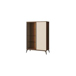 M&ouml;bel Kraft Vitrine beige Ma&szlig;e (cm): B: 103 H: 162 &raquo; M&ouml;bel Kraft