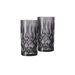 Nachtmann Longdrinkgl&auml;ser 2er Set Noblesse grau Glas Ma&szlig;e (cm): B: 7,8 H: 15,1 T: 16.3 &raquo; M&ouml;bel Kraft