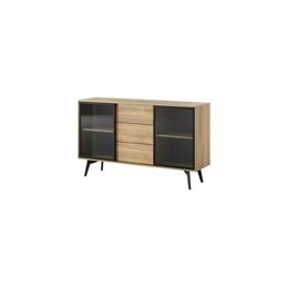 M&ouml;bel Kraft Sideboard braun Ma&szlig;e (cm): B: 143,5 H: 85,4 &raquo; M&ouml;bel Kraft