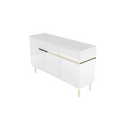 M&ouml;bel Kraft Sideboard wei&szlig; Ma&szlig;e (cm): B: 137,5 H: 85 &raquo; M&ouml;bel Kraft