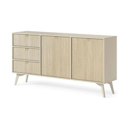 M&ouml;bel Kraft Sideboard beige Ma&szlig;e (cm): B: 158,3 H: 80,6 &raquo; M&ouml;bel Kraft