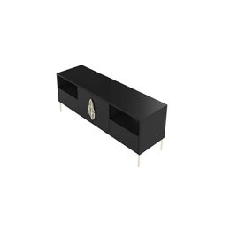 M&ouml;bel Kraft Lowboard schwarz Ma&szlig;e (cm): B: 138 H: 60 &raquo; M&ouml;bel Kraft