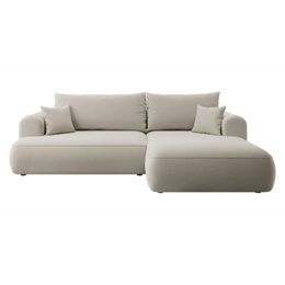 Selsey Ecksofa mit Schlaffunktion creme Ma&szlig;e (cm): B: 260 H: 93 &raquo; M&ouml;bel Kraft