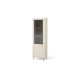 M&ouml;bel Kraft Vitrine beige Ma&szlig;e (cm): B: 60 H: 194 &raquo; M&ouml;bel Kraft