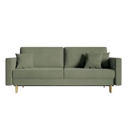 Selsey Einzelsofa mit Schlaffunktion Valico gr&uuml;n Ma&szlig;e (cm): B: 230 H: 90 &raquo; M&ouml;bel Kraft