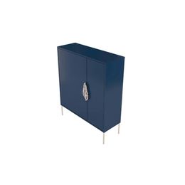 M&ouml;bel Kraft Schuhschrank blau Ma&szlig;e (cm): B: 100 H: 120 &raquo; M&ouml;bel Kraft
