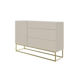 Selsey Sideboard beige Ma&szlig;e (cm): B: 140 H: 90 &raquo; M&ouml;bel Kraft
