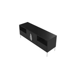 M&ouml;bel Kraft Lowboard schwarz Ma&szlig;e (cm): B: 138 H: 60 &raquo; M&ouml;bel Kraft