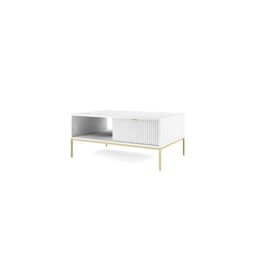M&ouml;bel Kraft Couchtisch wei&szlig; Ma&szlig;e (cm): B: 104 H: 46 &raquo; M&ouml;bel Kraft