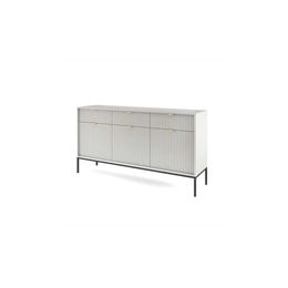 M&ouml;bel Kraft Sideboard grau Ma&szlig;e (cm): B: 154 H: 83 &raquo; M&ouml;bel Kraft