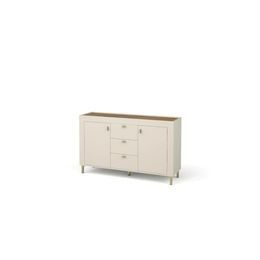 M&ouml;bel Kraft Sideboard beige Ma&szlig;e (cm): B: 137 H: 84 &raquo; M&ouml;bel Kraft