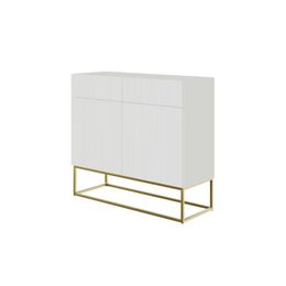 Selsey Sideboard wei&szlig; Ma&szlig;e (cm): B: 100 H: 90 &raquo; M&ouml;bel Kraft