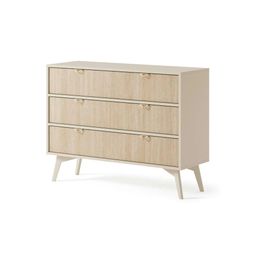 M&ouml;bel Kraft Kommode beige Ma&szlig;e (cm): B: 106 H: 80 &raquo; M&ouml;bel Kraft