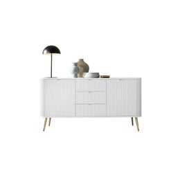 M&ouml;bel Kraft Sideboard wei&szlig; Ma&szlig;e (cm): B: 168 H: 87 &raquo; M&ouml;bel Kraft