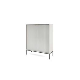 M&ouml;bel Kraft Highboard grau Ma&szlig;e (cm): B: 104 H: 125 &raquo; M&ouml;bel Kraft