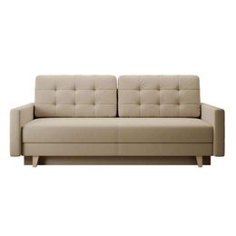 Selsey Einzelsofa mit Schlaffunktion Verat beige Ma&szlig;e (cm): B: 226 H: 98 &raquo; M&ouml;bel Kraft