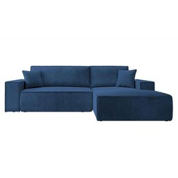 Selsey Ecksofa mit Schlaffunktion Farese blau Ma&szlig;e (cm): B: 267 H: 85 &raquo; M&ouml;bel Kraft